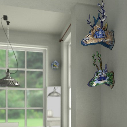 Rene | Miniature Eco Deer Head | MIHO - House of Folly